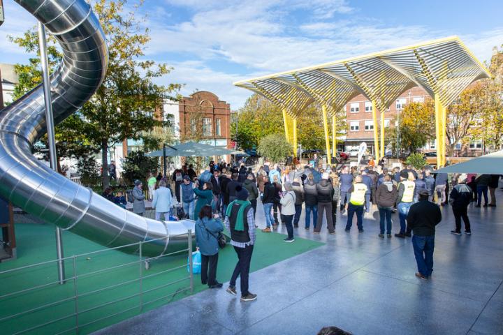 Myrtle Square, Dún Laoghaire: A new vibrant public space for everyone ...