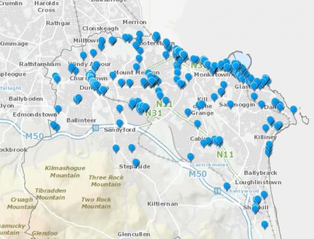Council prepares Cycle Parking GIS map | Dún Laoghaire-Rathdown County ...
