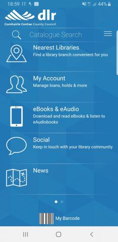 dlr Libraries new Android app | Dún Laoghaire-Rathdown County Council
